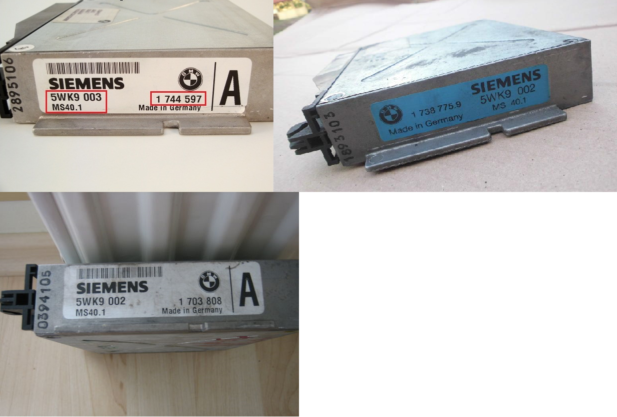 Stage1 Performance Chiptuning ECU SiEMENS MS40.1 EWS Off / Delete for ...